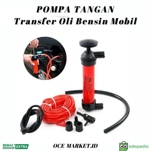 Jual Pompa Tangan Transfer Oli Bensin Mobil Oil Pump Pompa Portabel ...