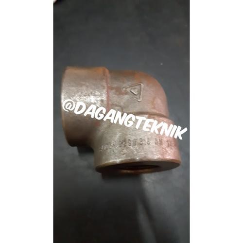 Jual Elbow Besi / Carbon Steel 3/4 inch 6000 SW / Socket Weld / DN 20 ...