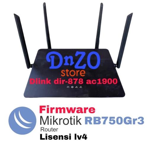 Jual Dlink dir878 firmware Mikrotik rb750gr3 router modem openwrt rb750 gr3 - unit+adaptor ...