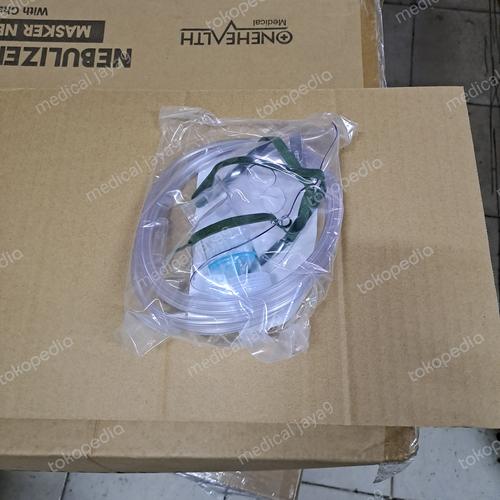 Jual Masker Nebulizer Selang Mask kit Alat Uap Regulator Tabung Oksigen ...