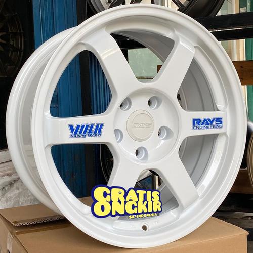 Jual Velg racing 17 PCD 5X100 TE37 r17 veloz xenia yaris cross Sienta 2 - Kota Bekasi - Toko ...