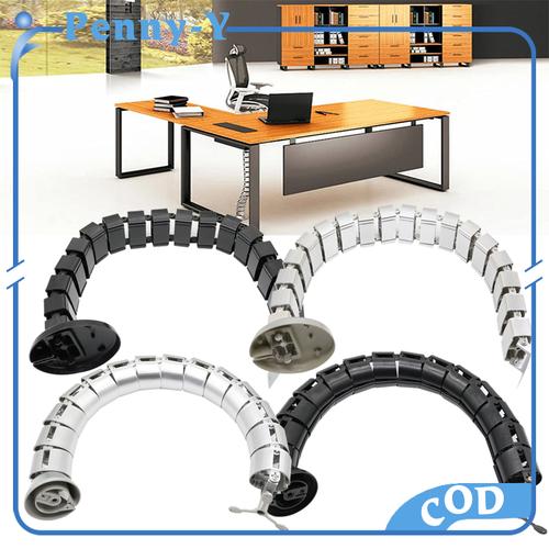 Jual 79cm Cable Protector Kabel Belalai Kabel Cable Organizer Meja ...