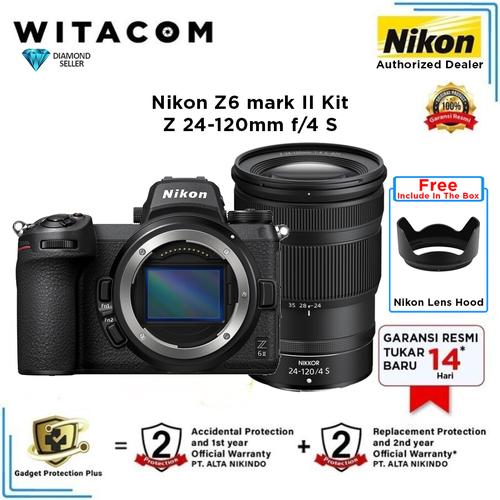Promo Nikon Z6II / Z6 II / Z 6II Kit Z 24-120mm f/4 S - Garansi Resmi ...