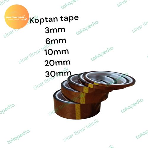 Jual Koptan tape Isolasi/Insulator/Isolator/Selotip/Lakban Tahan/Anti ...
