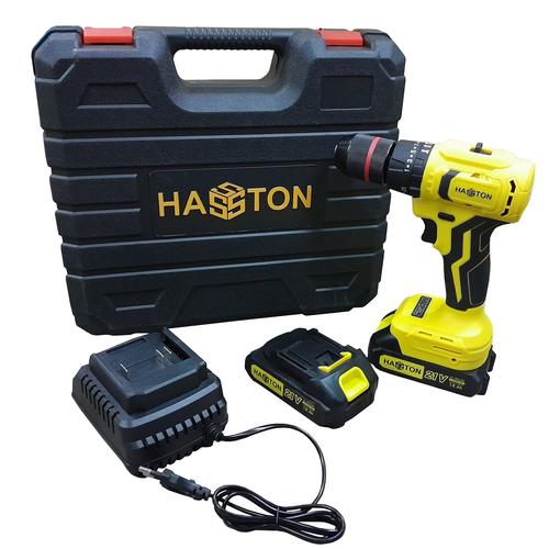 Jual Hasston Bor Besi Kayu Beton Impact Cordless 21 V Battery Batere ...