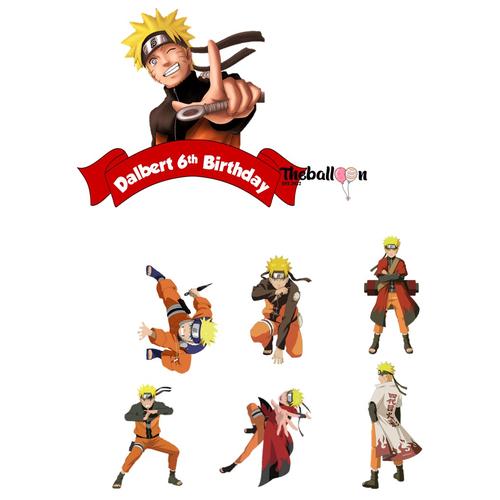 Jual Topper Cake Naruto - Kota Medan - linz_idn | Tokopedia
