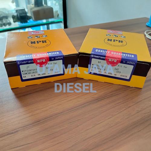 Jual Ring Piston Ring Seher Mitsubishi S4S S6S Grandia / S4E S6E NPR ...