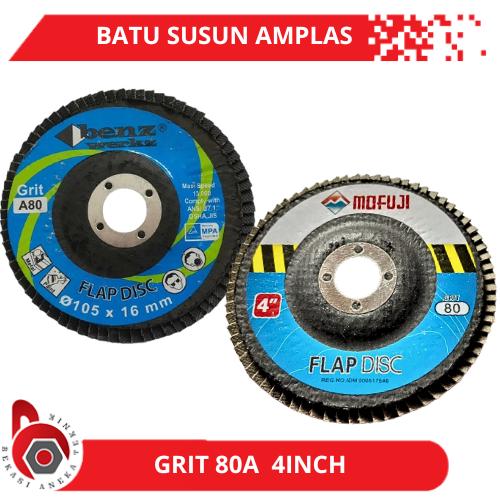 Jual BATU AMPLAS GERINDA GRIT 80 4 Inch - A80 AC - Kota Bekasi - Bekasi ...