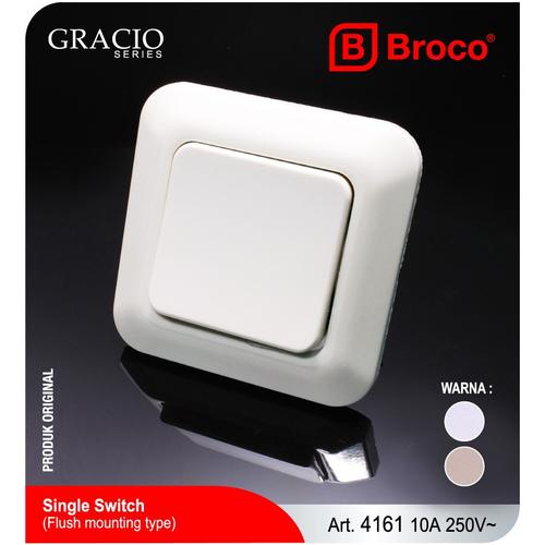 Jual SAKLAR ENGKEL BROCO GRACIO - 4161 - Cream - Jakarta Pusat ...