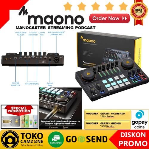 Jual Maono ame2 Maonocaster E2 Mixer Live Streaming Podcast - Jakarta ...