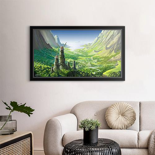 Jual Lukisan Dinding - Canvas - Valley of the Wind - by Roberto Nieto ...