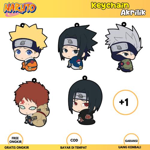 Jual [Naruto] Keychain akrilik karakter naruto gambar 2 sisi - Strap ...