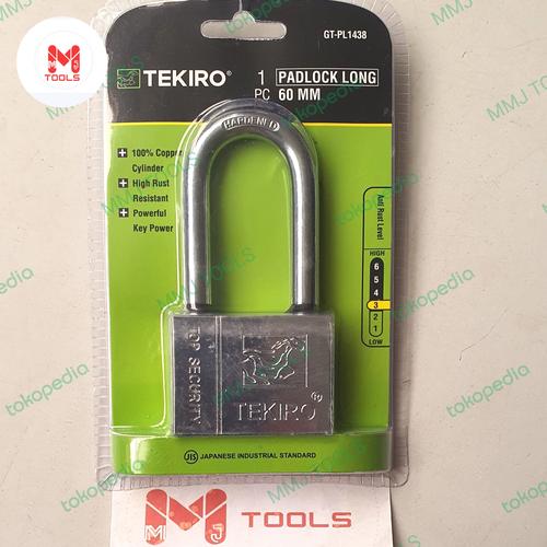 Jual Gembok TEKIRO 60mm Panjang - TEKIRO Gembok Stainless - Gembok ...