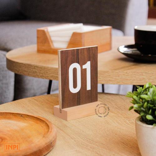 Jual Ass - nomor meja - tanda nomor meja makan - sign angka meja Best ...