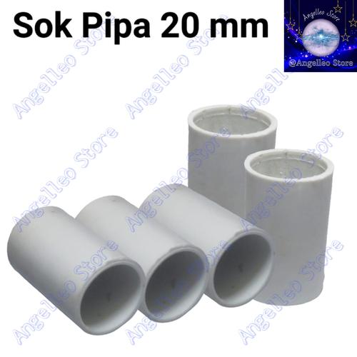 Jual Sok Pipa~Sok Pipa Listrik~Sambungan Pipa Listrik~20 mm~PVC - Kota Tangerang - Angelleo ...