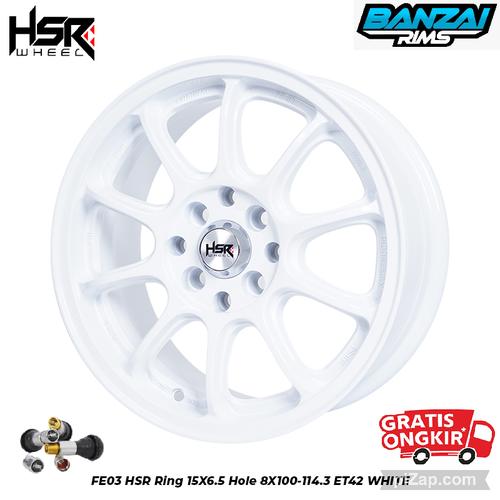 Jual Velg mobil ring 15 HSR FE03 R15 PCD 4X100-4X114,3 For Avanza Brio Jazz - PASANG DI TOKO ...
