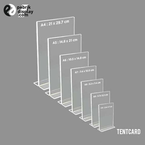 Jual Akrilik Display Brosur Akrilik Display Price Akrilik Tent Card