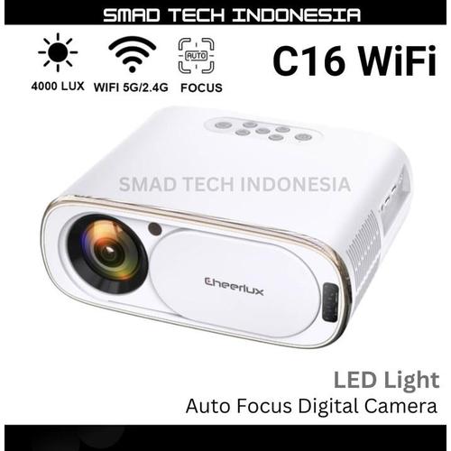 Jual READY Proyektor Smart Cheerlux C16 WiFi 4000 Lumens Free HDMI ...