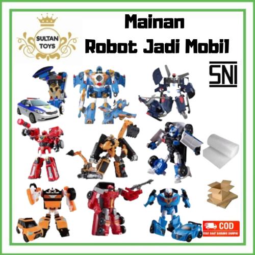 Jual Mainan mobil robot tobot Transformer 2in1 / Helicopter / Pesawat ...