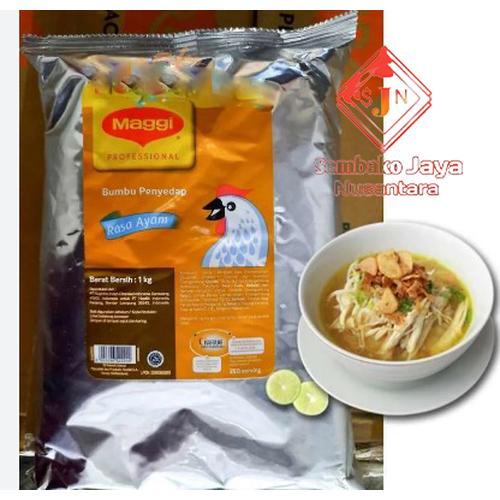 Jual maggi rasa ayam 1 kg /penyedap rasa ayam/kaldu rasa ayam/chiken ...