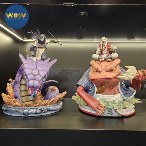 Jual STR Studio Sannin Set - Jiraiya Tsunade Orochimaru (ex display ...