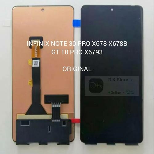 Jual LCD TOUCHSCREEN INFINIX NOTE 30 PRO / GT 10 PRO X6793 ORIGINAL ...