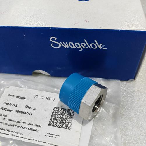 Jual Reducing Bushing 3/4" MNPT x 3/8" FNPT SS316 Swagelok SS-12-RB-6 ...