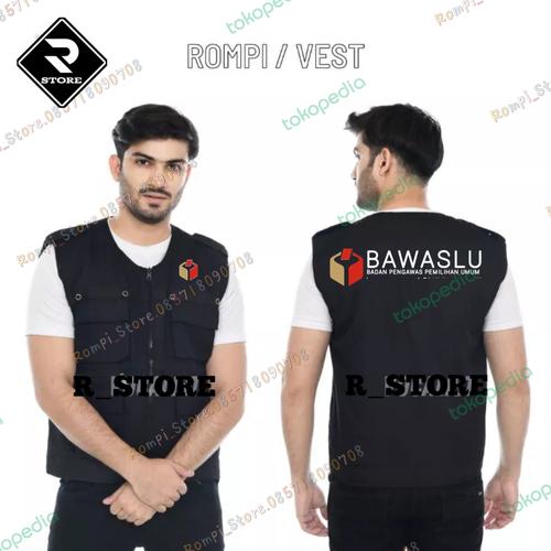 Jual ROMPI BAWASLU HITAM DAN CREM/ROMPI PARTAI/ROMPI SERAGAMAN/ROMPI ...
