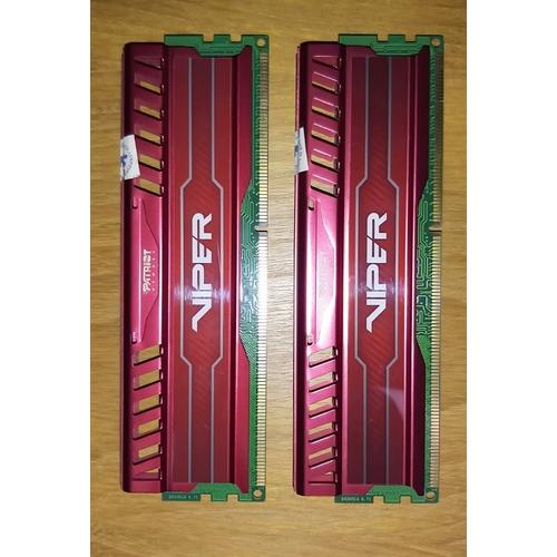 Promo RAM Patriot Viper 8GB Dual Channel (2 x 4GB) DDR3 1600mhz - Kab ...