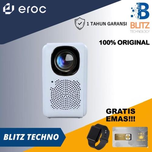 Jual READY Eroc Smart Projector - Auto Focus - Dolby Audio – Wifi ...