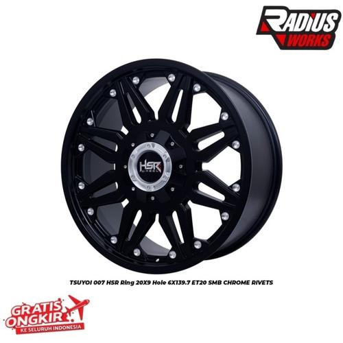 Jual Velg Offroad HSR Tsuyoi Ring 20 Buat Fortuner Everest Hilux DC ...