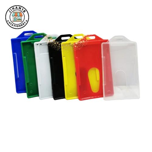 Jual Id Card casing / Tempat id card casing /Name taq casing - Merah ...