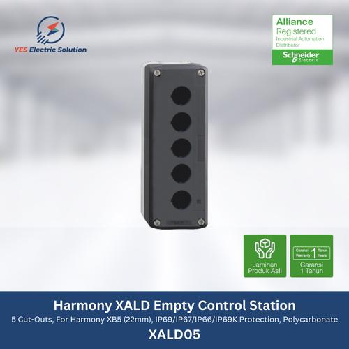 Promo Schneider Electric 5 P.B Empty Control Station Box - XALD05 ...