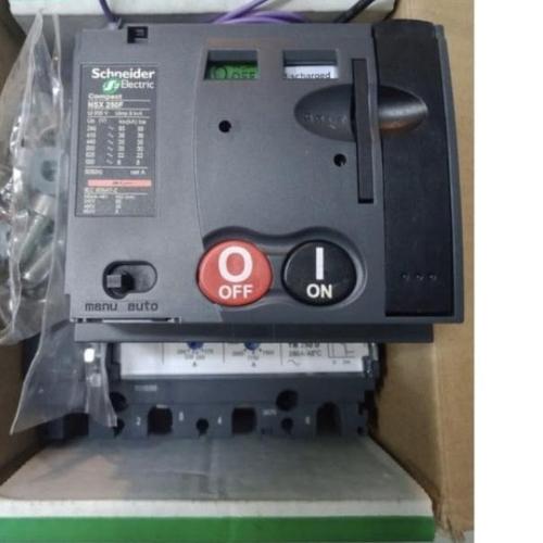 Jual MCCB SCHNEIDER NSX250N 250A 3P KOMPLIT MOTORIZED BREAKER NSX 3P ...