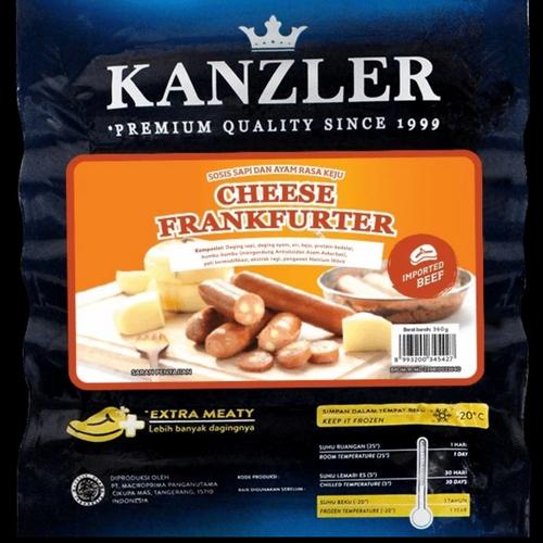 Jual Kanzler Cheese Frankfurter Sausage Sosis Sapi dan Ayam Keju ...