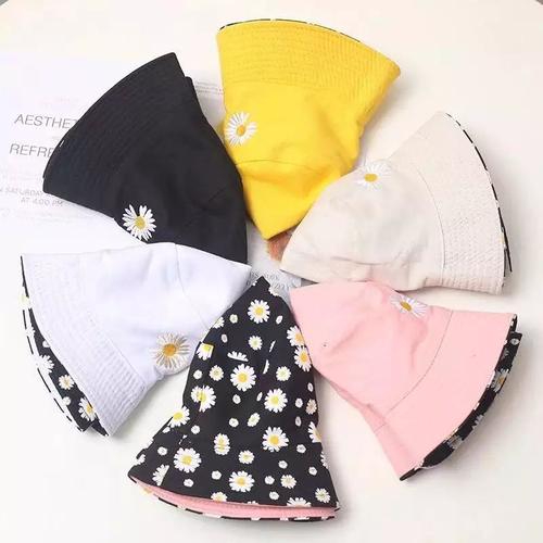 Jual TOPI BUCKET COUPLE IBU DAN ANAK PEREMPUAN WANITA BORDIR BUNGA ...