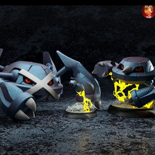 Jual metagross evolution pokemon resin kit figure - beldum - Kota ...