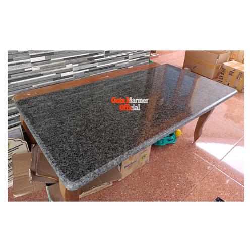 Jual Top Table / Daun Meja Batu Granit Impala Bintik Bintik Hitam Glosy ...