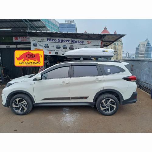 Jual paket roof box dan cross bar all new pajero fortuner rush ...