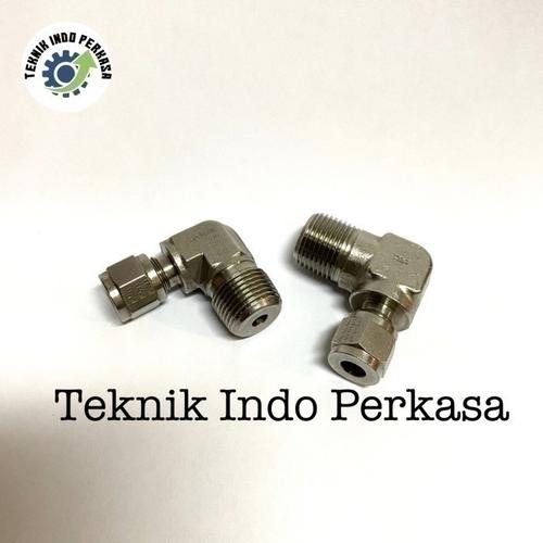 Jual Male Union Elbow 8 mm x 1/4" NPT Stainless ss 316 - Jakarta Barat - Teknik Indo persada ...