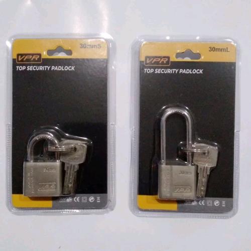 Jual Gembok Per VPR 40 50 60mm leher pendek dan panjang - panjang 50mm ...