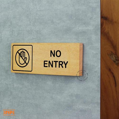 Jual Ass - no entry signage - tanda ruang - no entry - wall signage ...