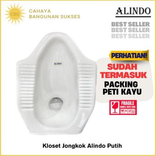 Jual TIY [Packing Peti Kayu] Kloset Jongkok Keramik Alindo / Closet ...