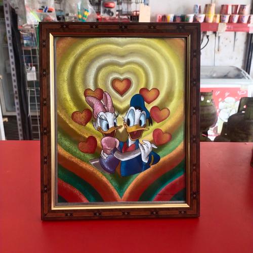 Jual Frame Disney Donald Duck & Daisy - Kota Batam - Atikah_Storee ...