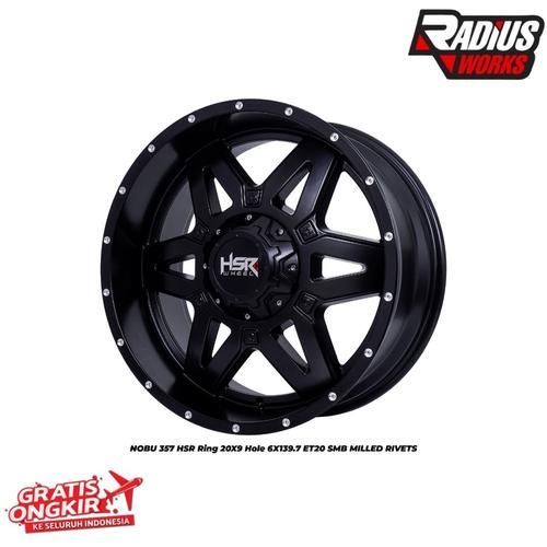Jual Velg Offroad HSR Nobu Ring 20 Buat Pajero Hilux DC Fortuner Triton ...