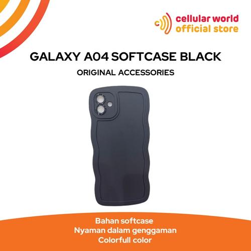 Jual Samsung Galaxy A04 Softcase Wave Black Color - Kota Denpasar ...
