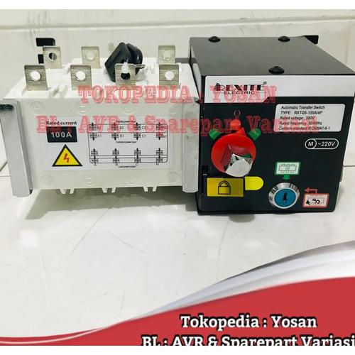 Jual COS MOTORIZED ATS 100A 4P ATS UNIV UNIV-100A UNTUK PANEL ATS AMF ...