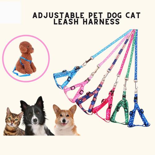 Jual Tali Tuntun Anjing Kucing Musang Motif Harnes Hewan Pet Harness ...