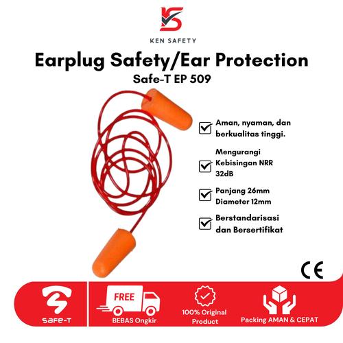 Promo Penutup Telinga Disposable Earplug Safety Ear Protection Safe-T EP519 - Jakarta Utara ...