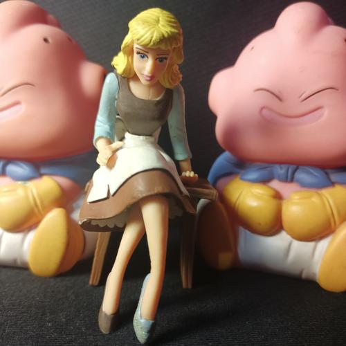 Jual disney character figure by bully land cinderella original hand ...